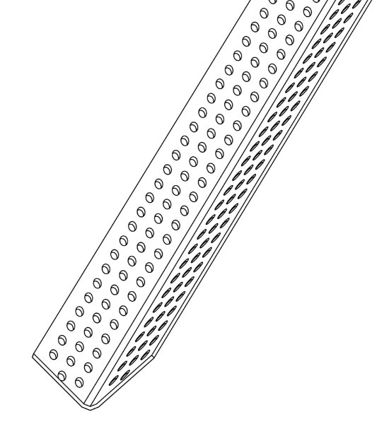 135º Splayed Corner Bead 3.0m (70pc) | Trim-Tex | Wallboard Tool Company