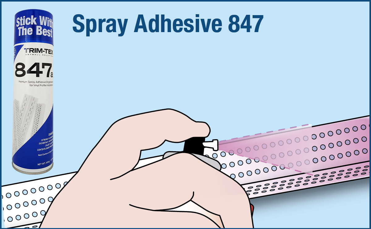 Adhesive Spray 454gms | Trim-Tex | Wallboard Tool Company