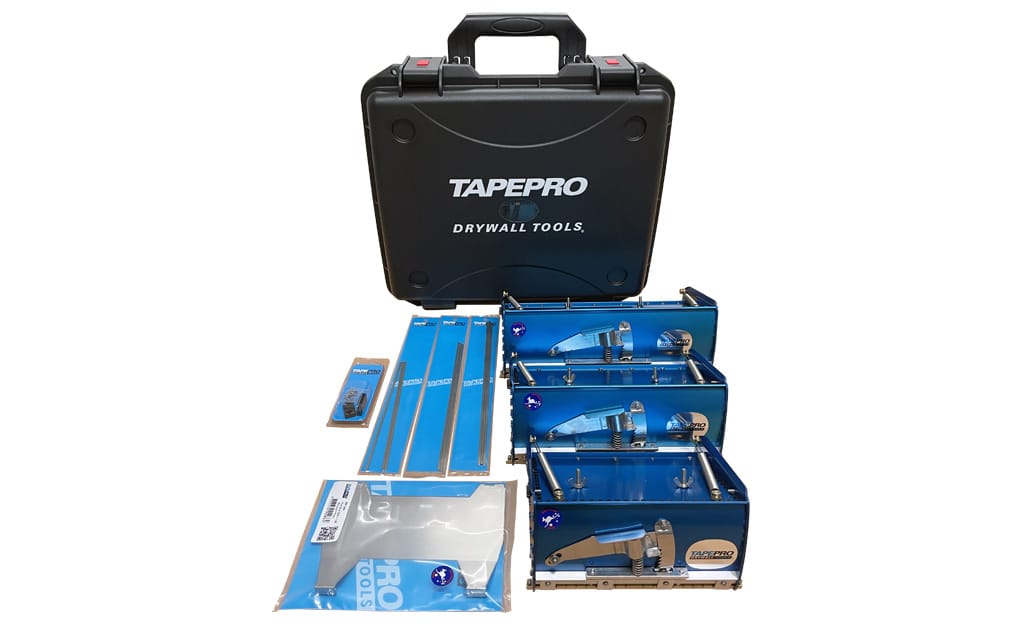 Tapepro Boxer Kit #3 - Durable Flat Box Set with Tool Case | Wallboard ...