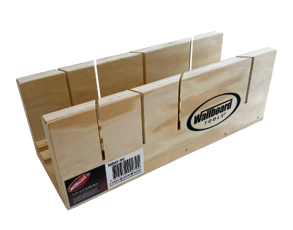 Mitre Box for 55mm, 75mm & 90mm Cornice – 45° Cuts | Wallboard Tools | Wallboard Tool Company