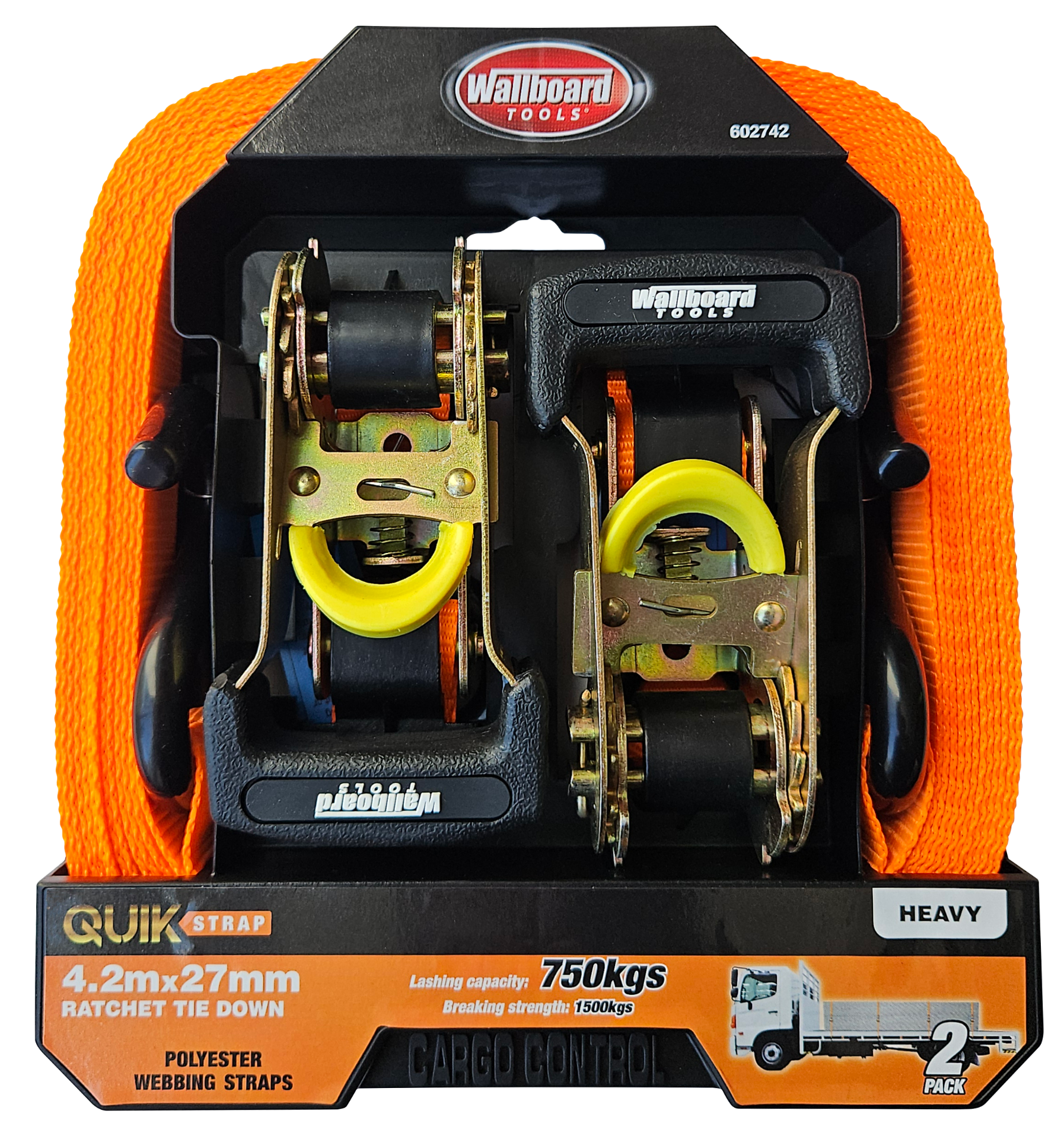 TIE.DOWN Quick Strap Tie Downs | Wallboard Tool Company